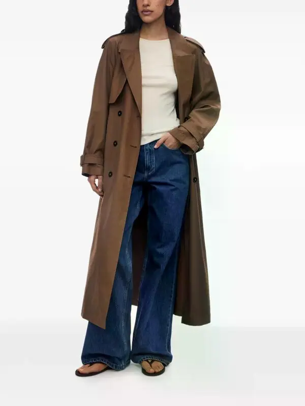 12 STOREEZ Button-fastening Wide-leg Jeans