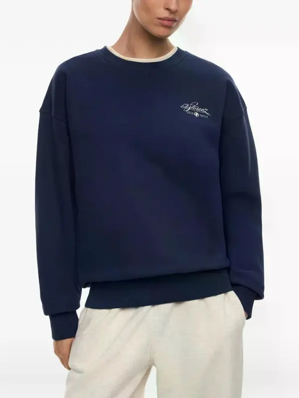 12 STOREEZ Central Park Logo-print Sweatshirt