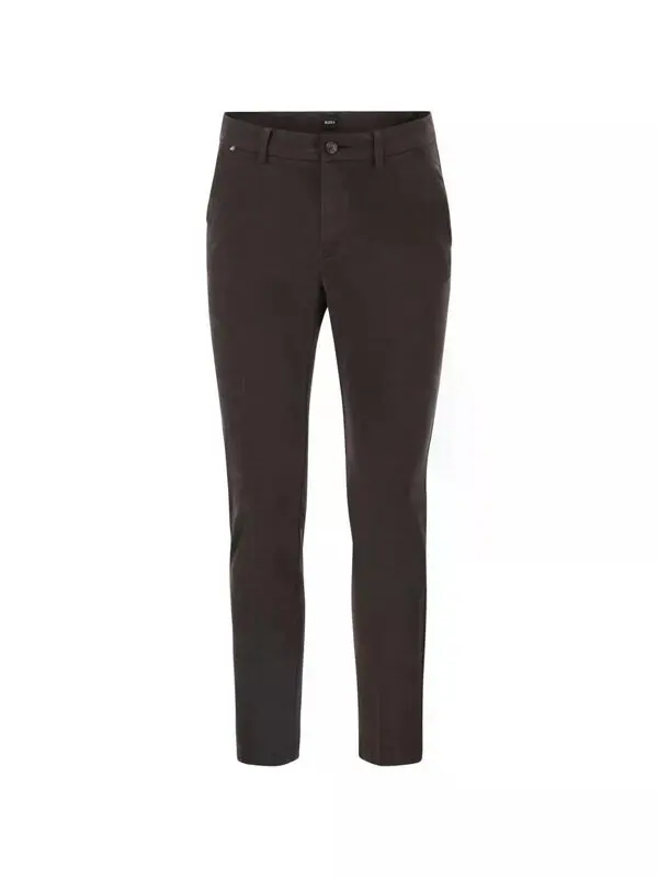 BOSS Slim-fit Chino Trousers - Brown