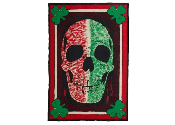 Supreme Mike Kelley Faribault Mills Throw Blanket - Multicolor