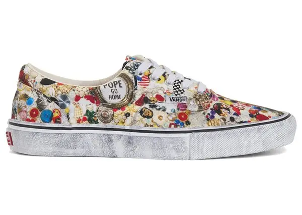 VANS Era Supreme X Mike Kelley Sneakers - White