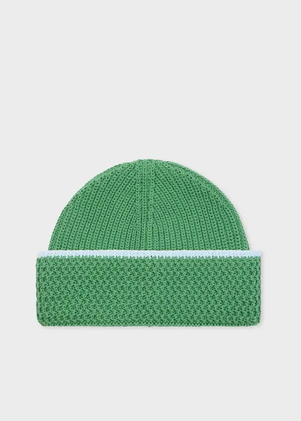 Paul Smith Cotton Beanie - Green