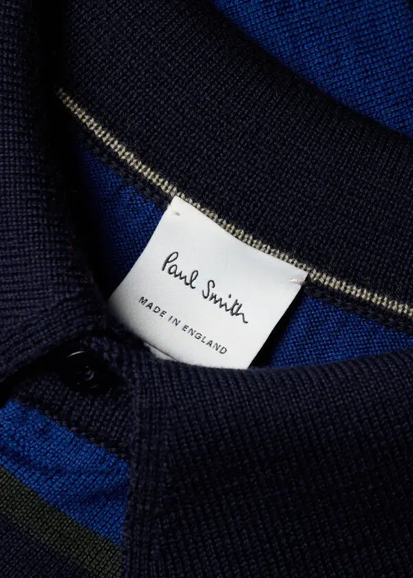 Paul Smith Striped Merino Wool Rugby