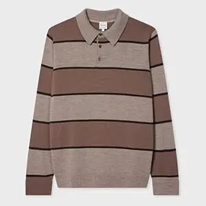 Paul Smith Merino Wool Striped Rugby