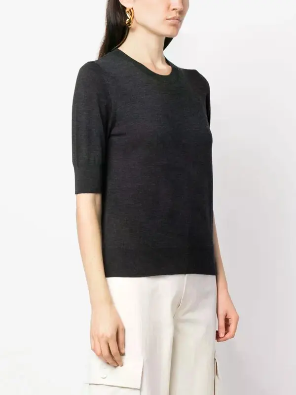 P.a.r.o.s.h Fine-knit Round-neck Top