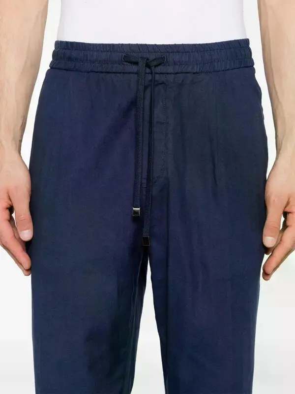 Jacob Cohen Daniel Linen-blend Trousers