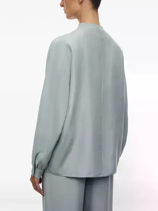 12 STOREEZ Alice Silk Blouse