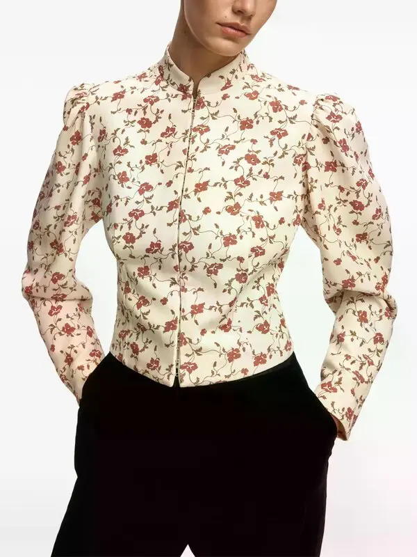 12 STOREEZ Nastenka Floral-print Jacket