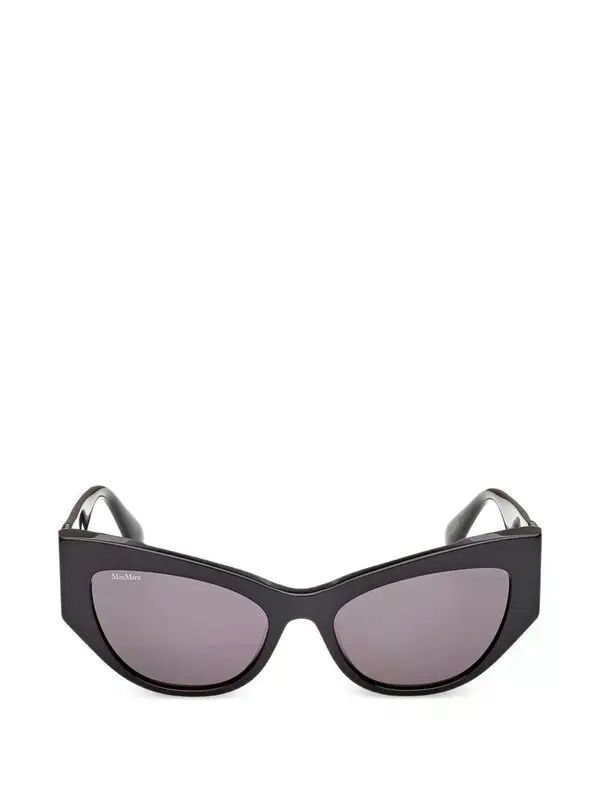 Max Mara Cat-eye Frame Sunglasses - Black