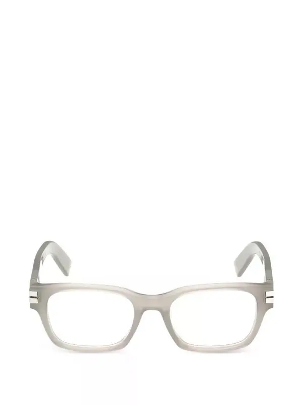 Zegna Square Frame Glasses - Grey