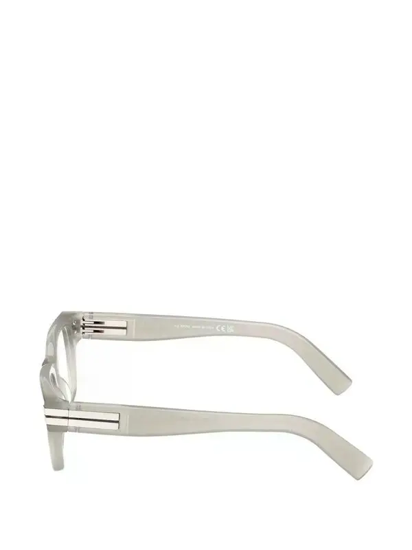 Zegna Square Frame Glasses - Grey