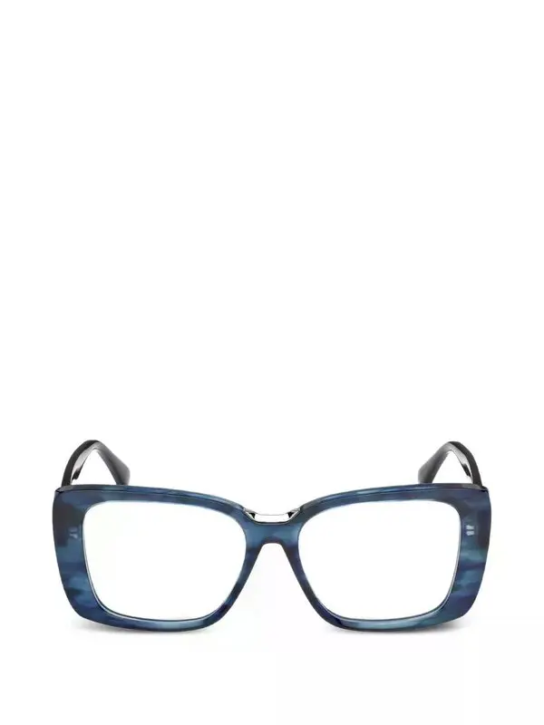 Max Mara Square-frame Eyeglasses - Blue