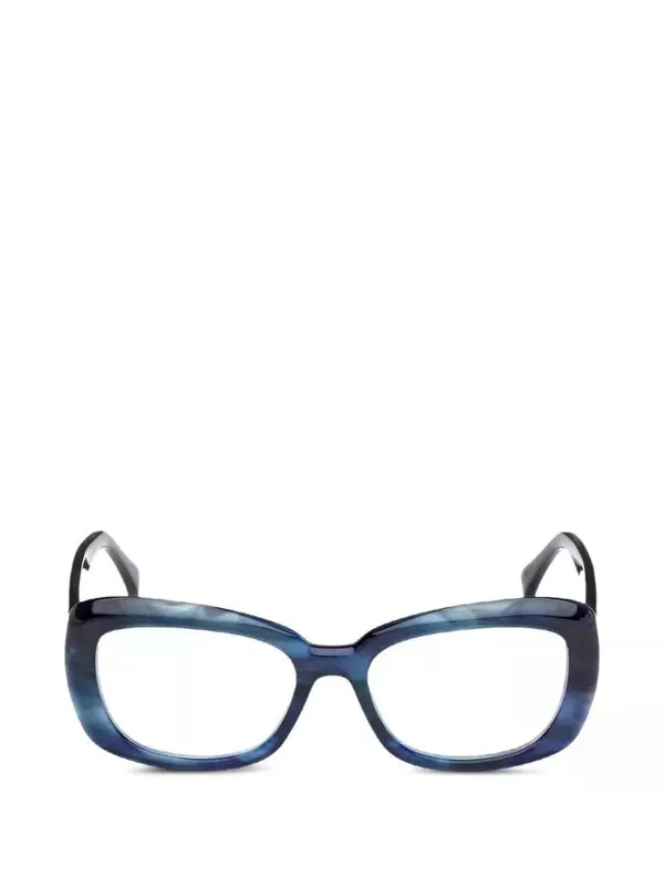 Max Mara Square-frame Eyeglasses - Blue