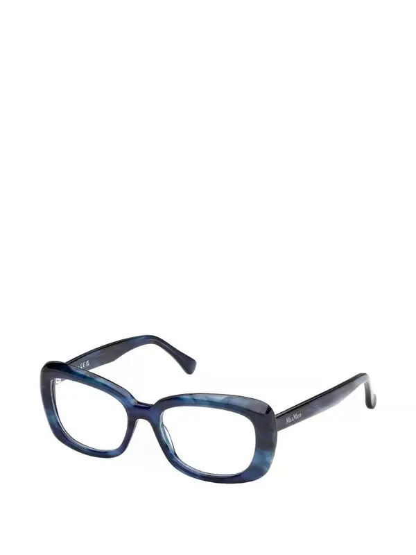 Max Mara Square-frame Eyeglasses - Blue
