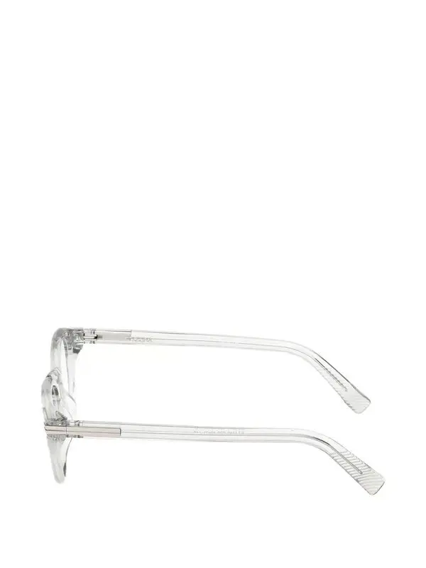 Zegna Round Frame Eyeglasses - White