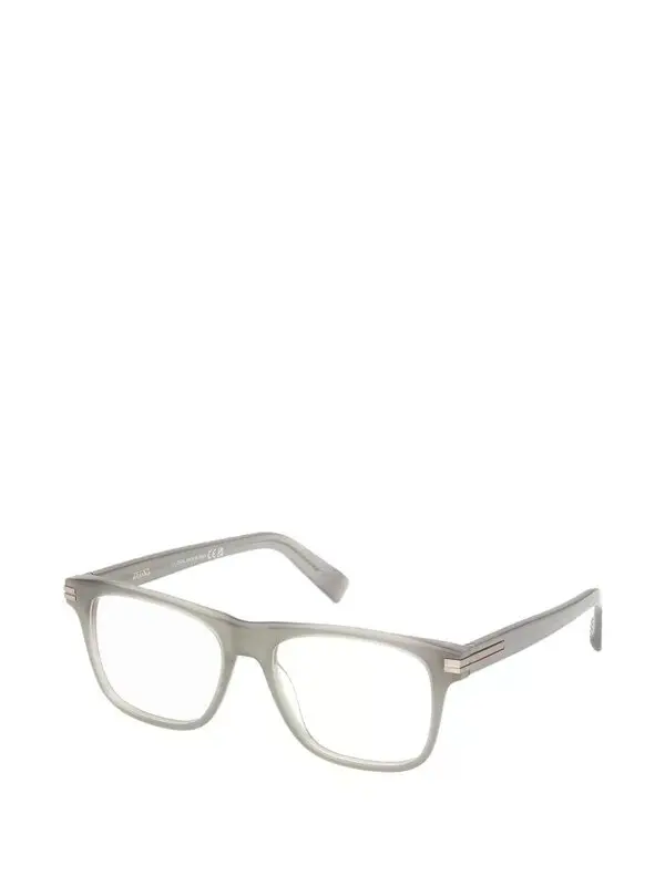 Zegna Rectangle-frame Eyeglasses