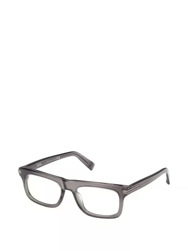 Zegna Rectangle-frame Glasses