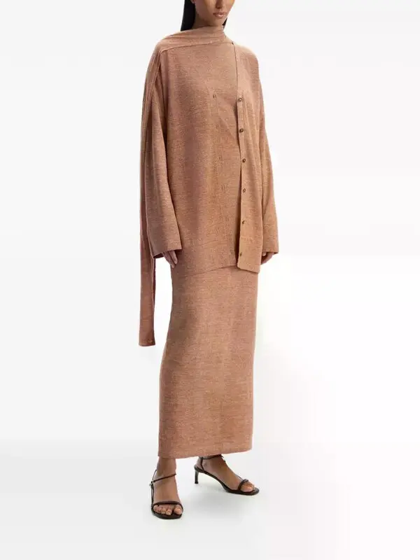 12 STOREEZ V-neck Buttoned Cardigan