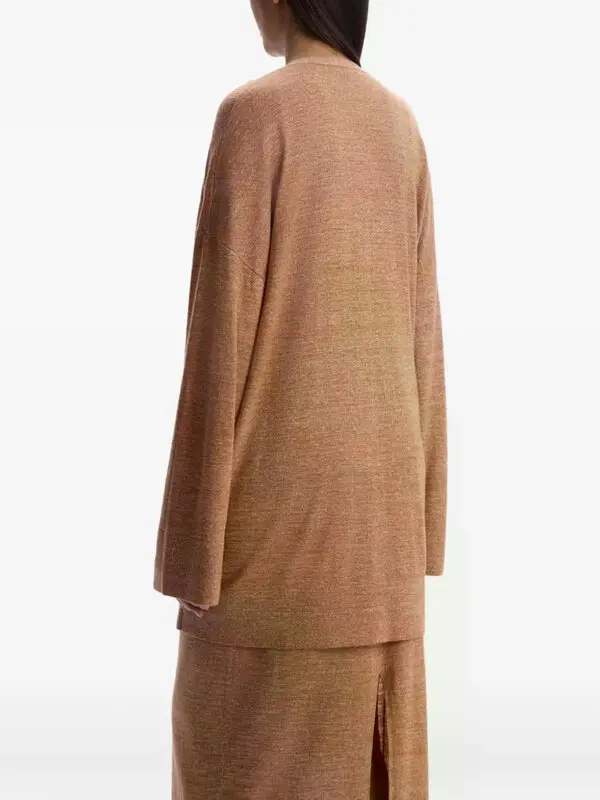 12 STOREEZ V-neck Buttoned Cardigan