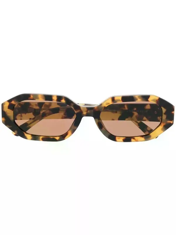Linda Farrow X The Attico Irene Sunglasses - Brown