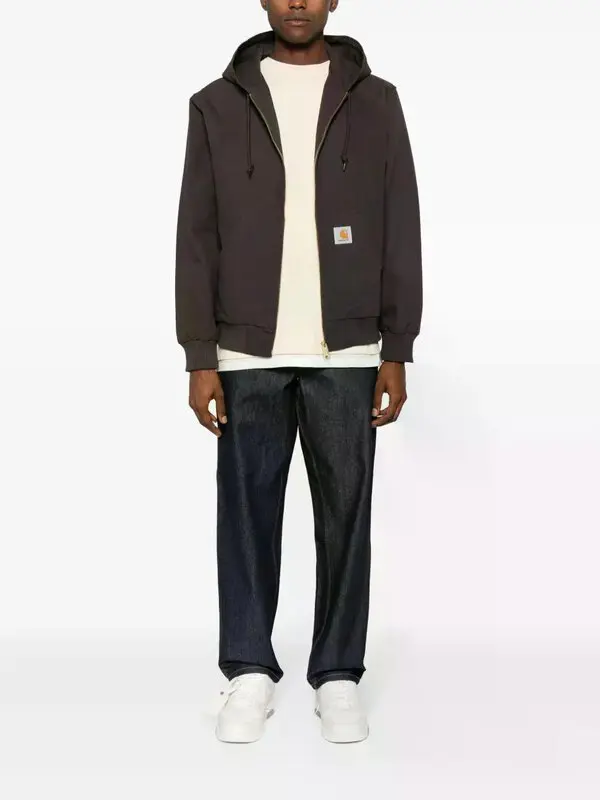 Carhartt Work In Progress Active Hooded Jacket - Brown