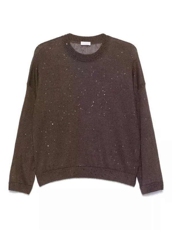 Brunello Cucinelli Sequin-embellished Jumper