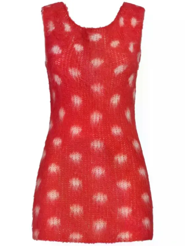 Marni Patterned Intarsia Sleeveless Jumper