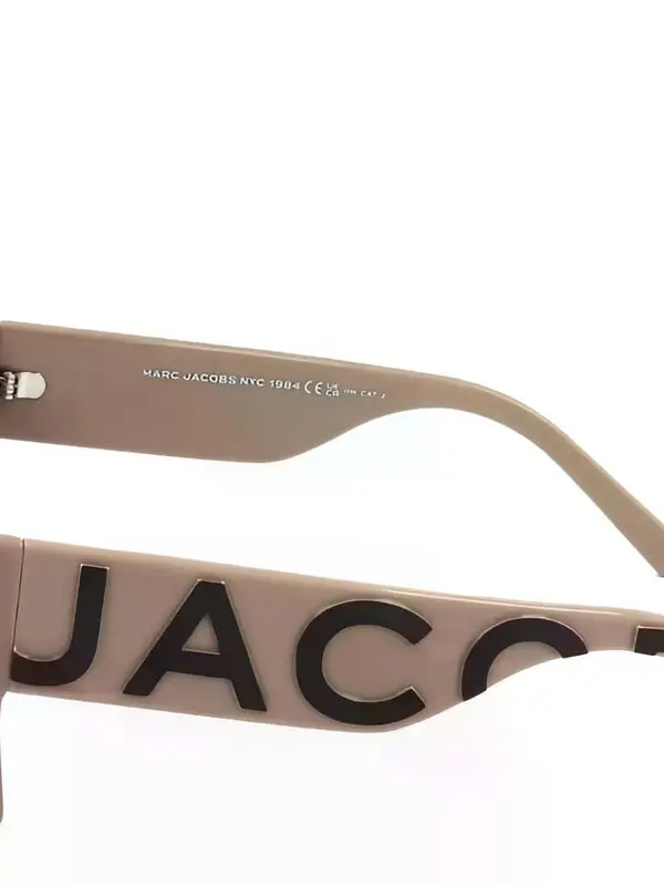 Marc Jacobs Square-frame Sunglasses - Brown