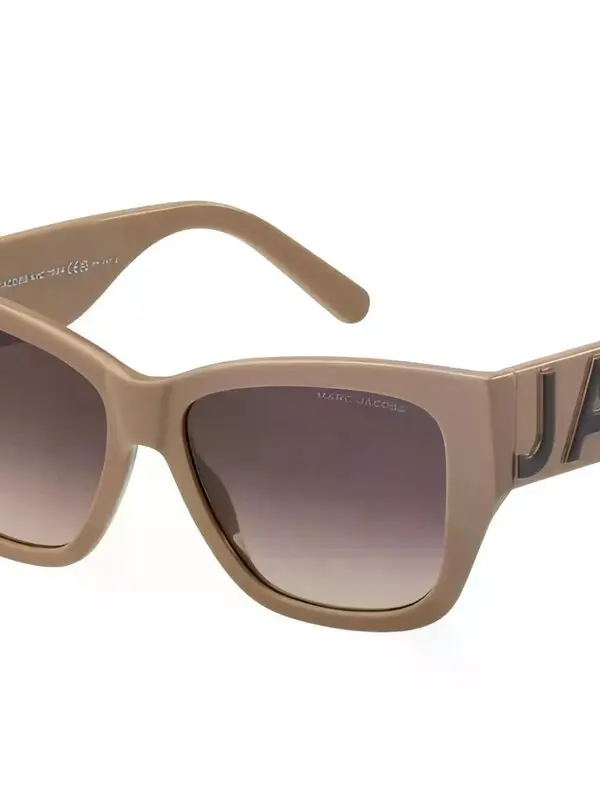 Marc Jacobs Square-frame Sunglasses - Brown