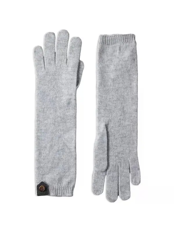 Brunello Cucinelli Opera Cashmere Gloves - Grey