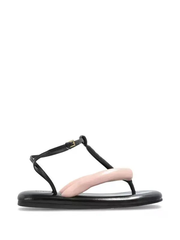 Givenchy Boudoir Padded Leather Flip-flops