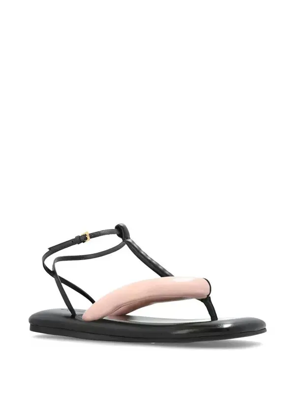Givenchy Boudoir Padded Leather Flip-flops