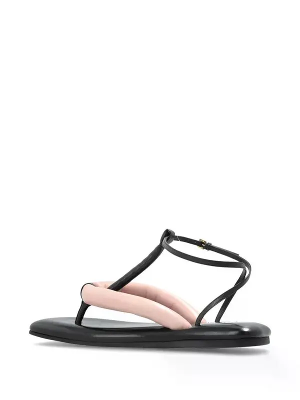 Givenchy Boudoir Padded Leather Flip-flops