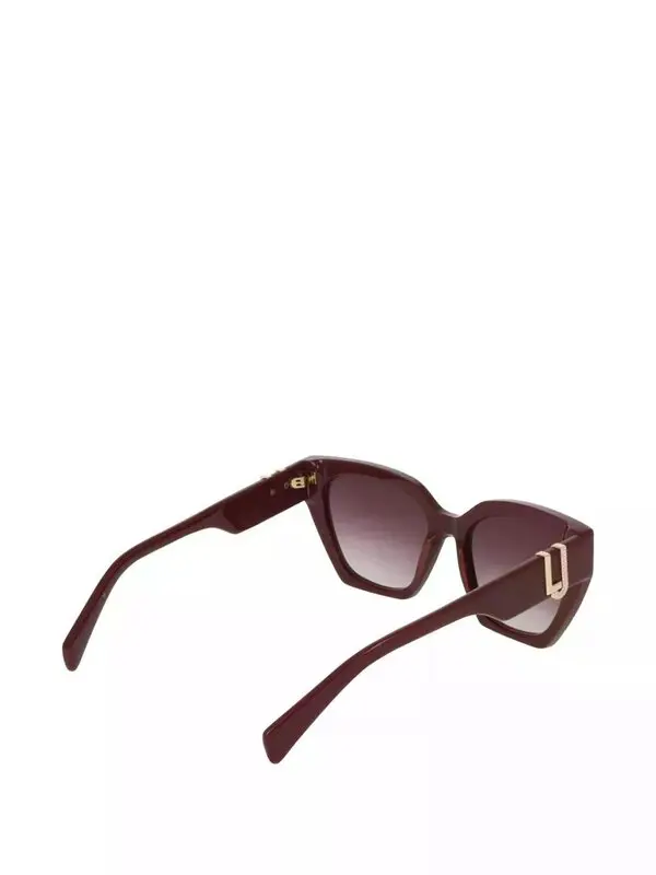 Liu Jo Logo-plaque Cat-eye Sunglasses