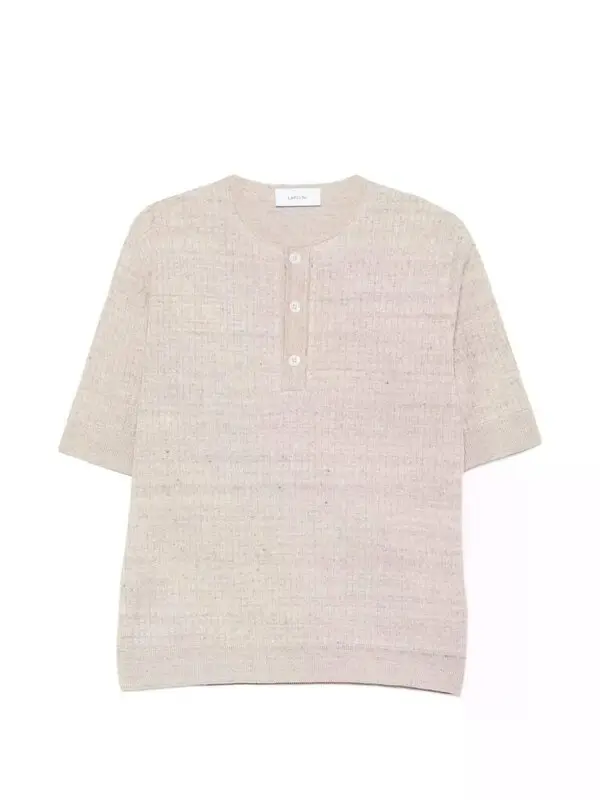 LARDINI Buttoned T-shirt