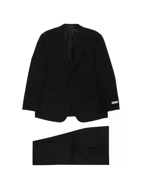 Canali Single-breasted Suit - Black
