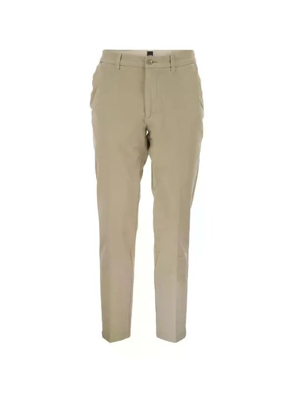 BOSS Slim-fit Chino Trousers - Neutrals