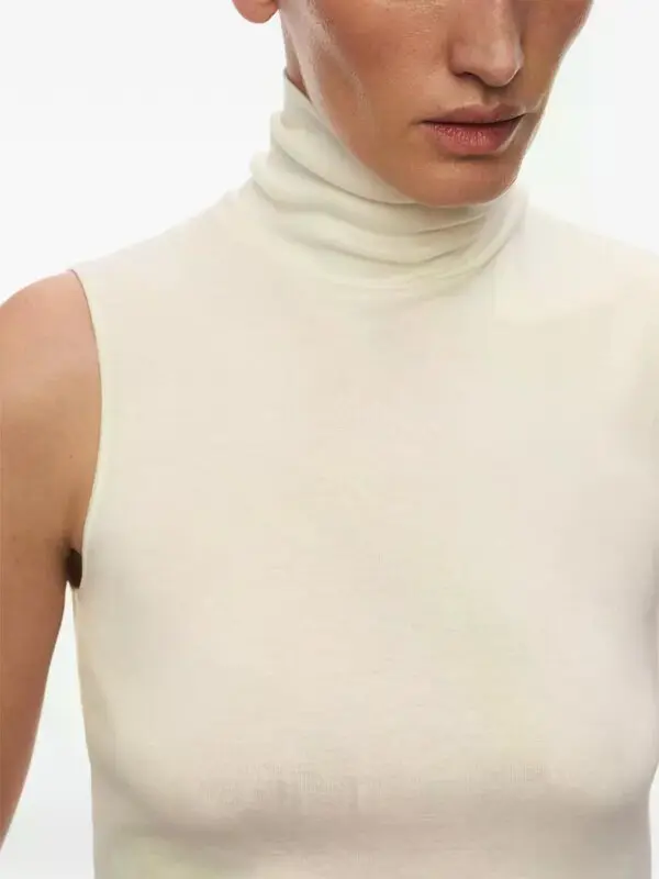 12 STOREEZ Nicole Sleeveless Roll-neck Top