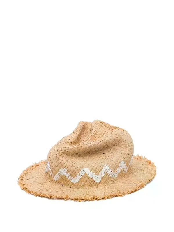 KIJIMA TAKAYUKI Mountain Sun Hat - Neutrals