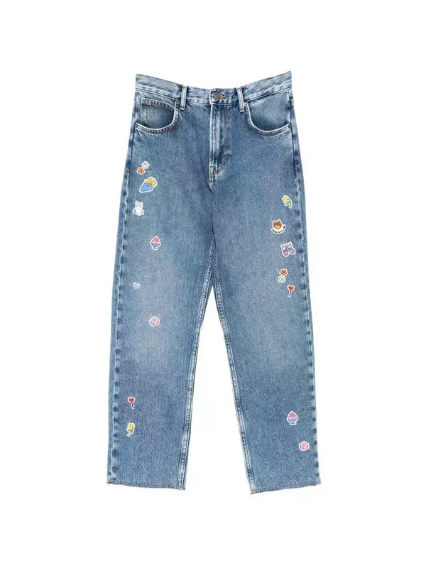 Mira Mikati Sticker-patch Jeans
