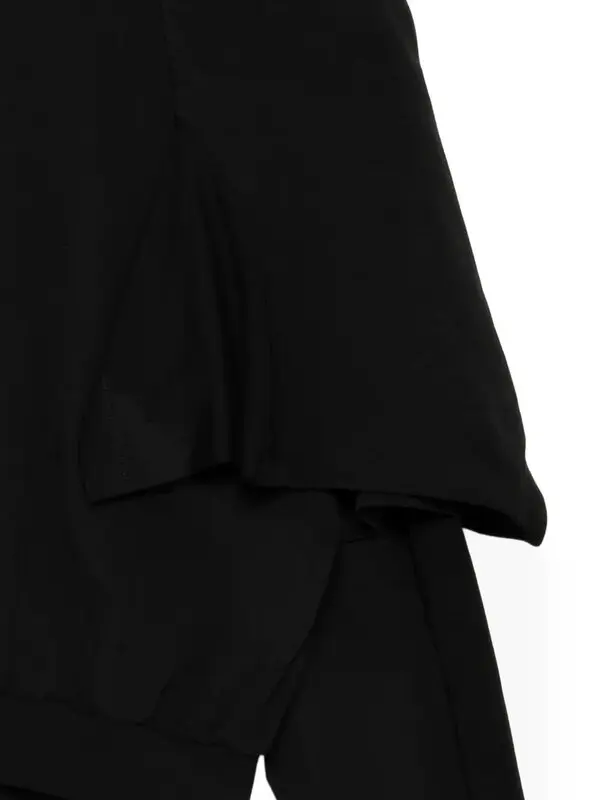 ALAINPAUL Ruffled Hoodie