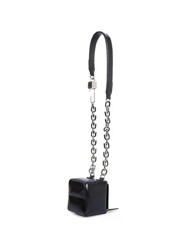 Givenchy Mini Pandora Box Leather Crossbody Bag