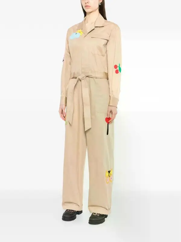 Mira Mikati Patches Trench Jumpsuit