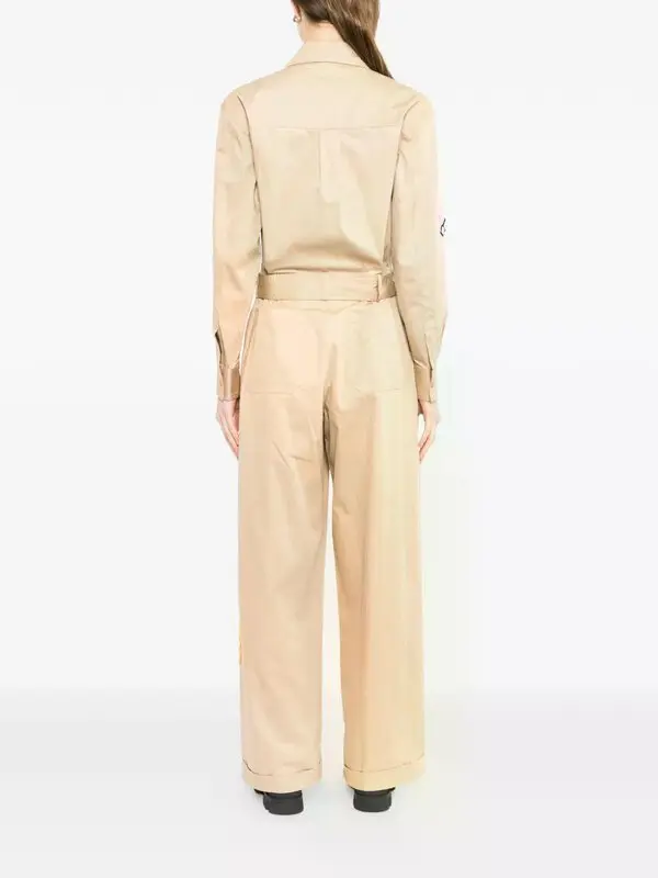 Mira Mikati Patches Trench Jumpsuit
