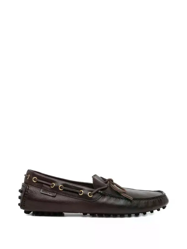 TOM FORD Robin Boat Shoes - Brown