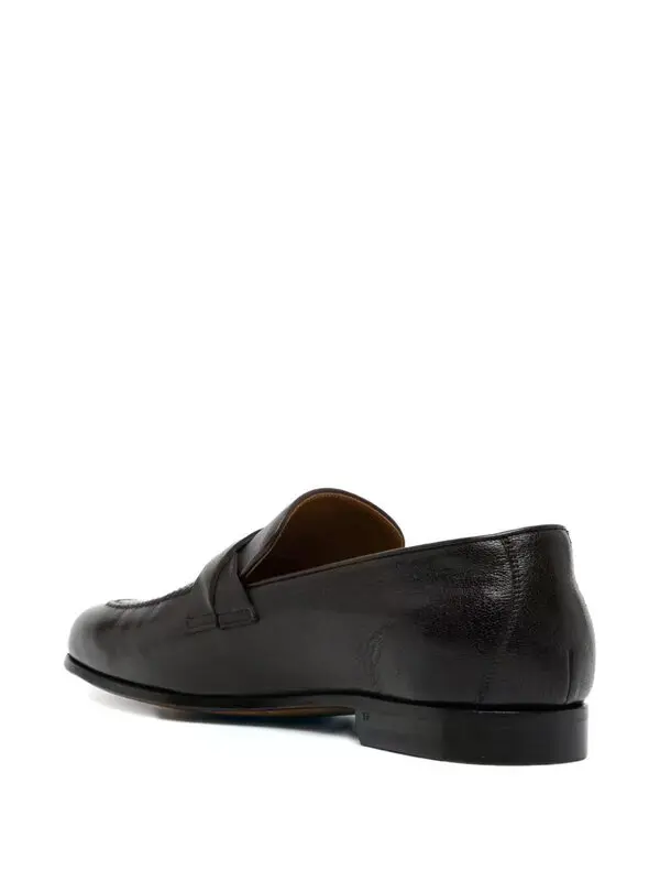 TOM FORD Gigi Twisted Band Buckle Loafers - Brown