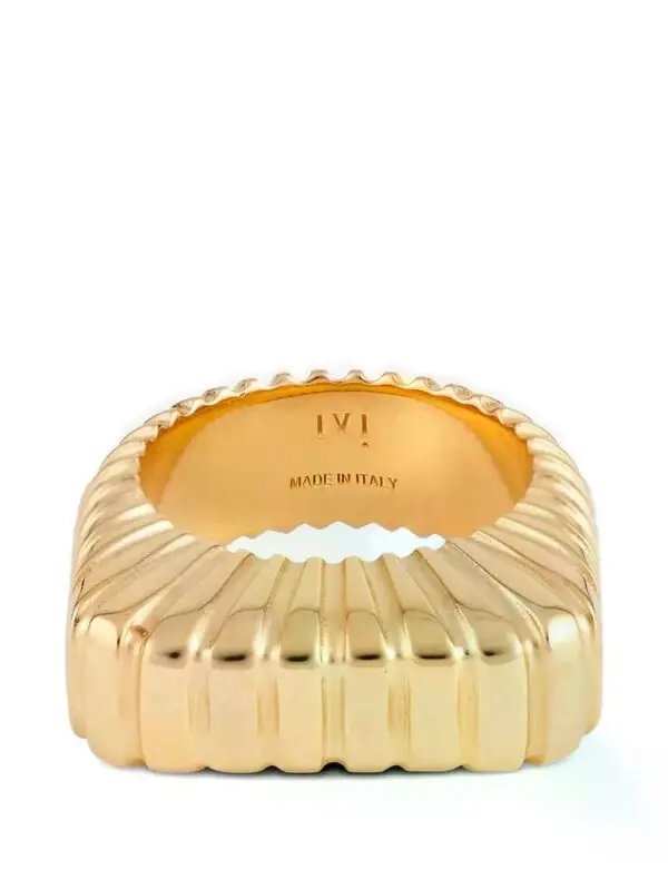 IVI Gaia Signet Ring - Gold