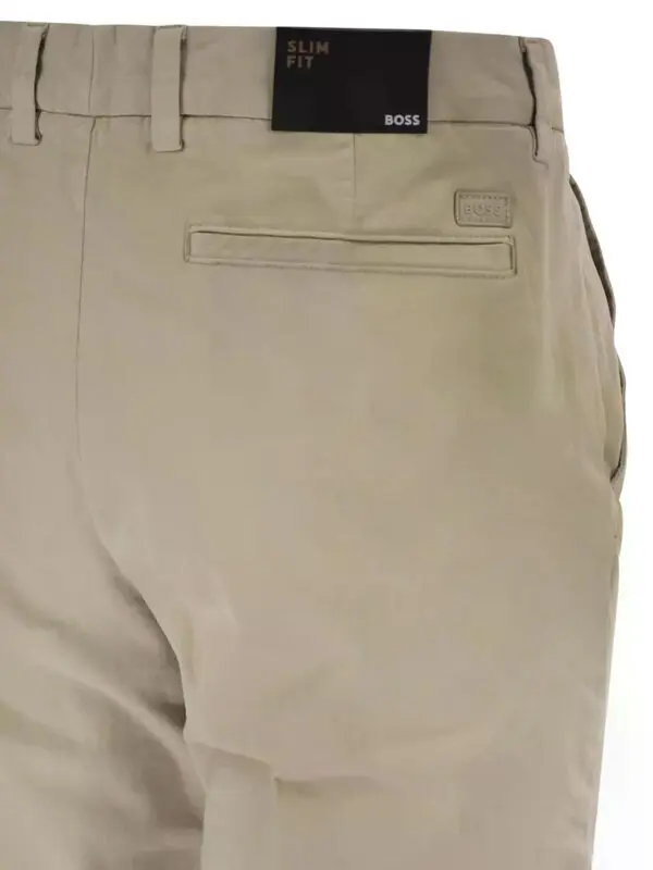 BOSS Slim-fit Chino Trousers - Neutrals