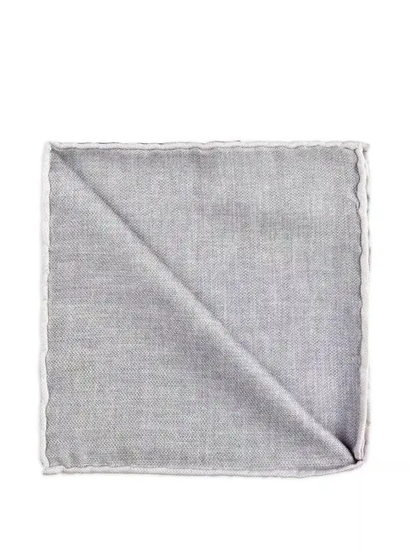 Brunello Cucinelli Monogram-emblem Handkerchief