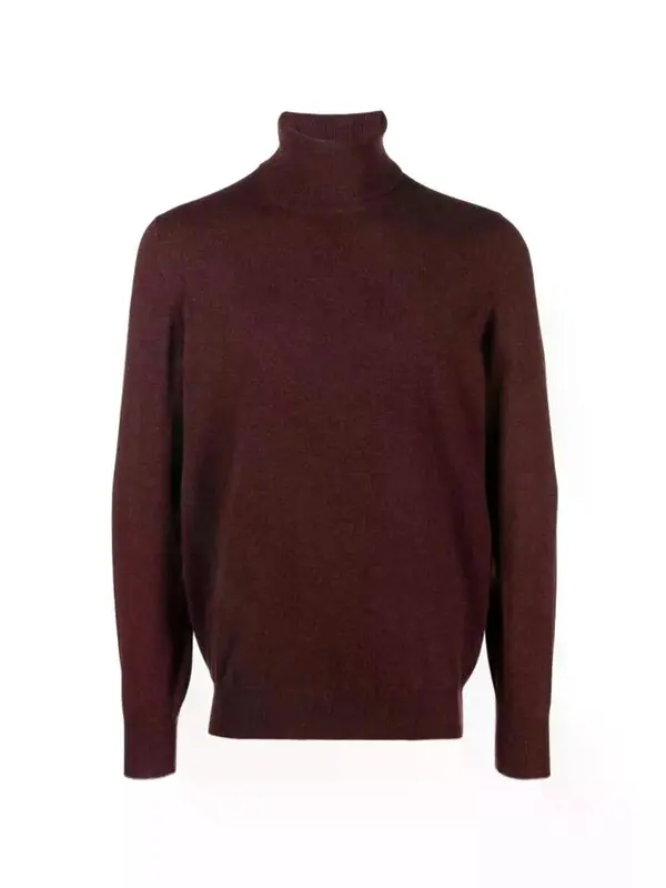 Brunello Cucinelli Roll-neck Sweater - Red